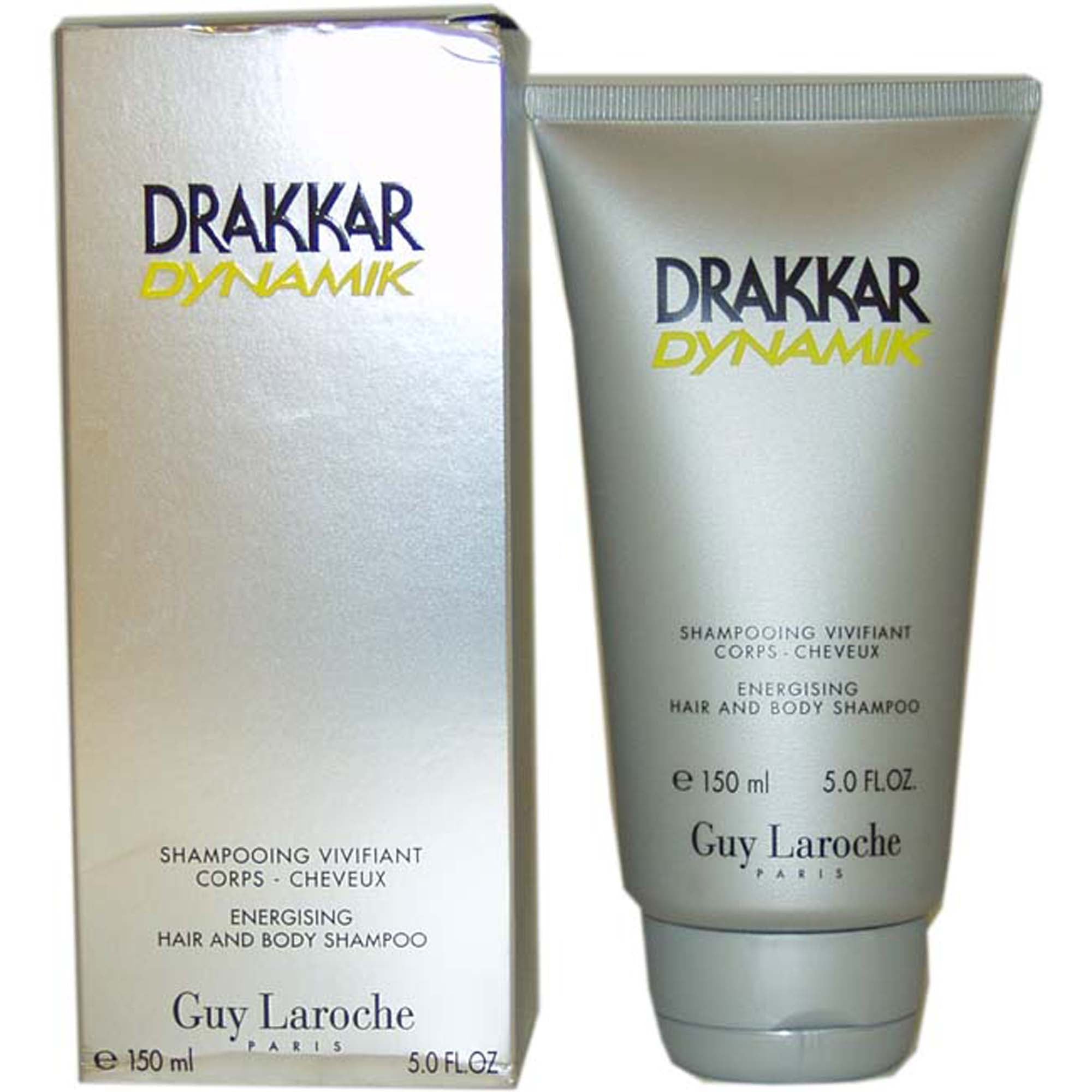 Drakkar Dynamik by Guy Laroche for Men - 5 oz Hair and Body Shampoo ...