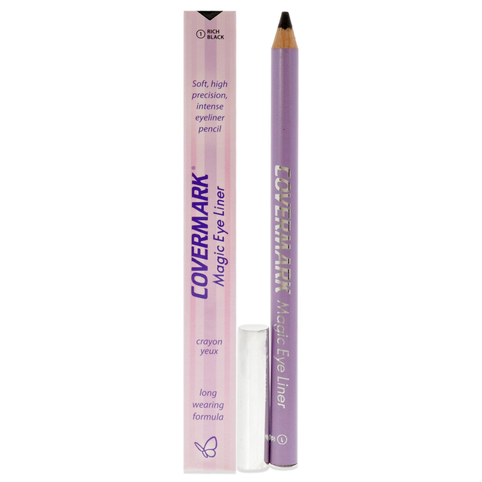 Magic Eye Liner - 1 Rich Black by Covermark for Women - 0.05 oz Eyeliner