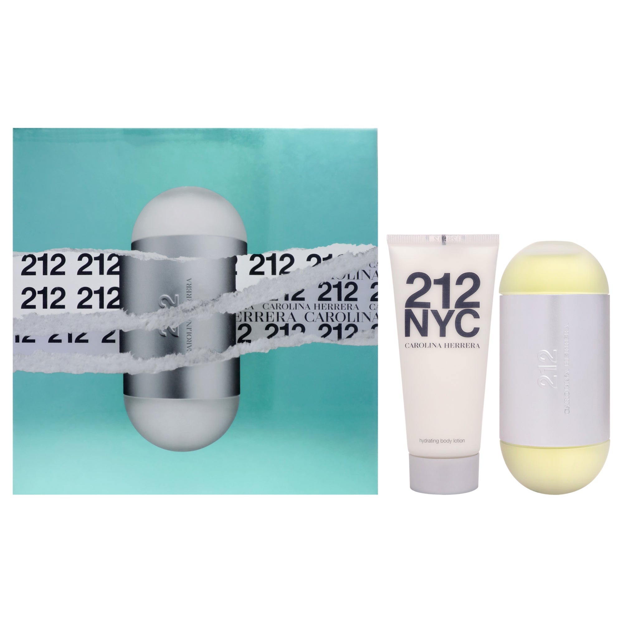 212 NYC by Carolina Herrera for Women - 2 Pc Gift Set 3.4oz EDT Spray ...