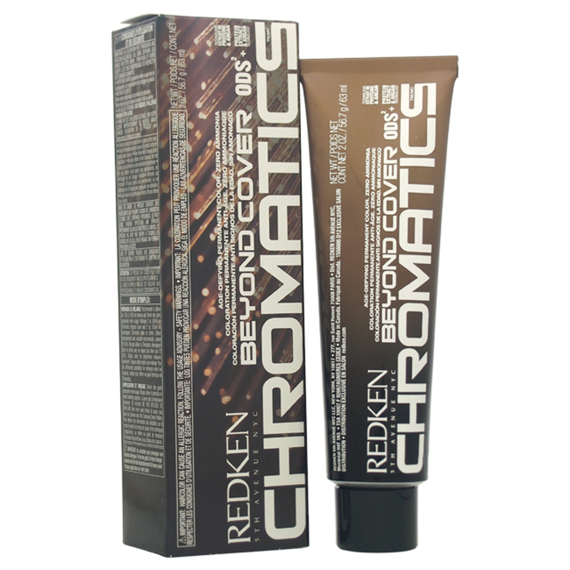 Chromatics Beyond Cover Hair Color 7NW (7.03) - Natural Warm by Redken