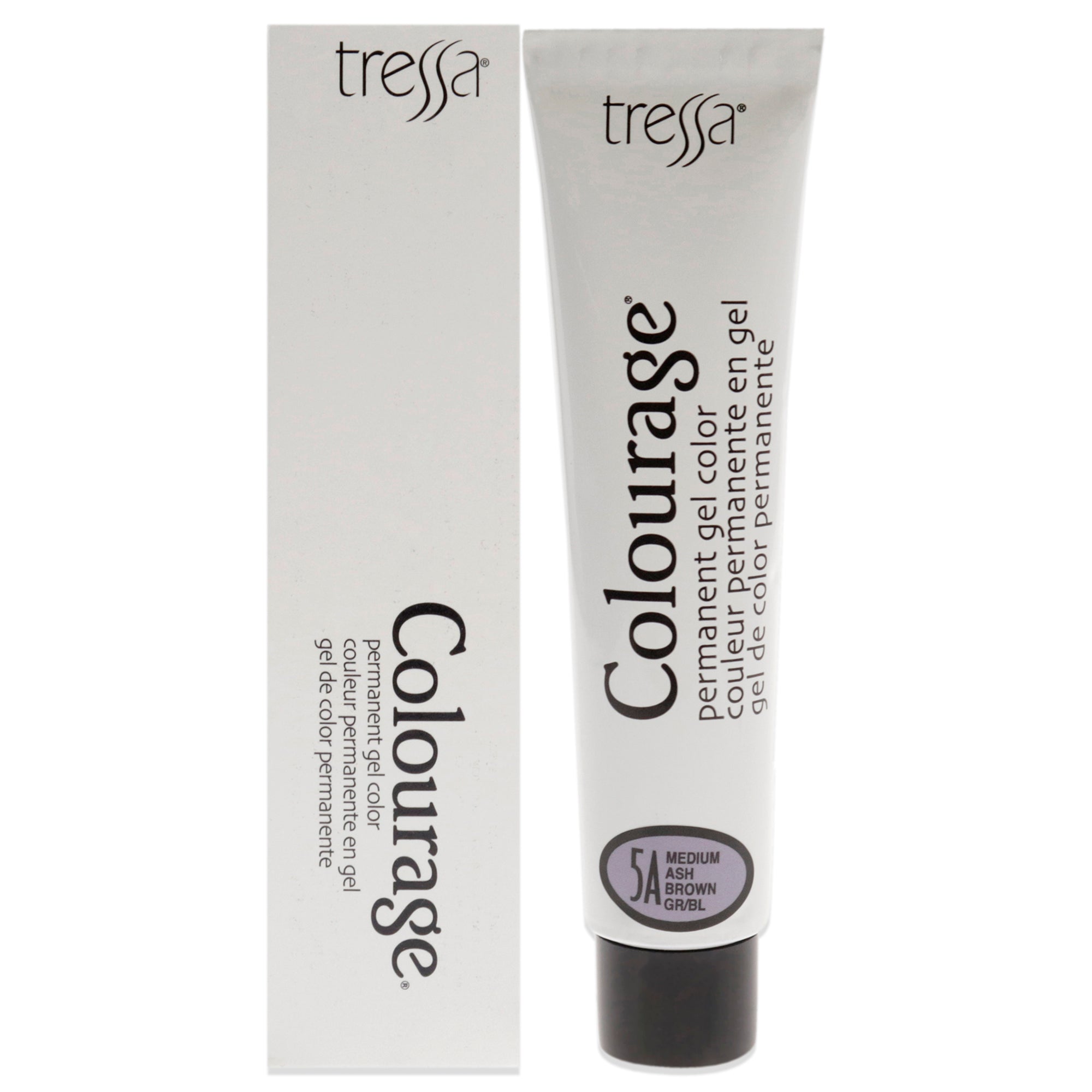 Colourage Permanent Gel Color - 5A Medium Ash Brown by Tressa for Unis