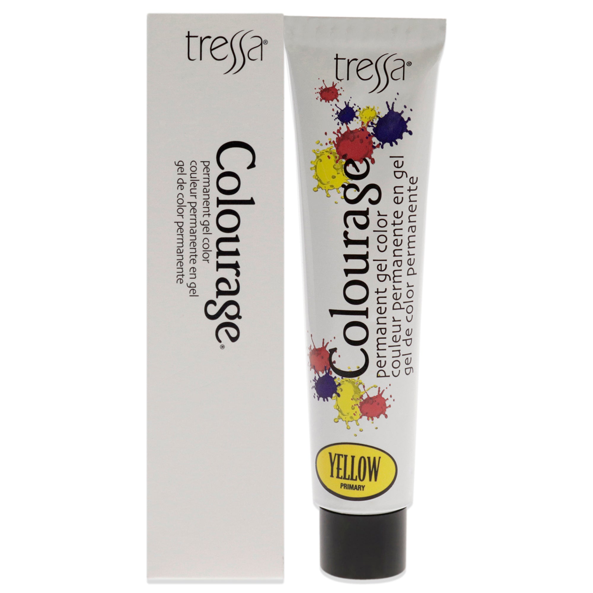 Colourage Permanent Gel Color - Yellow Concentrate by Tressa for Unise