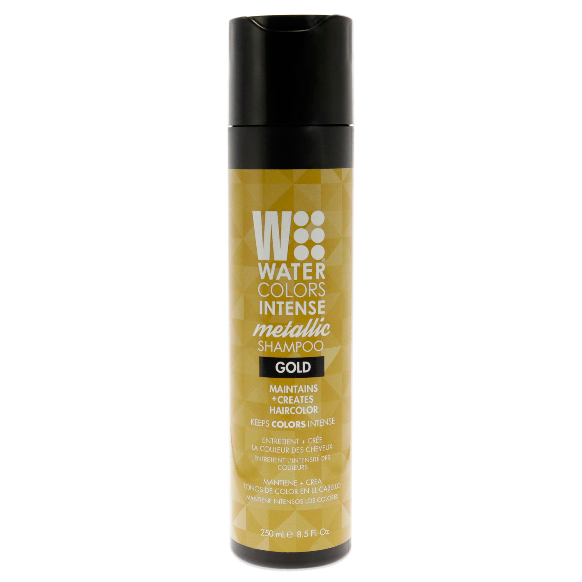 Watercolors Intense Metallic Shampoo - Gold by Tressa for Unisex - 8.5