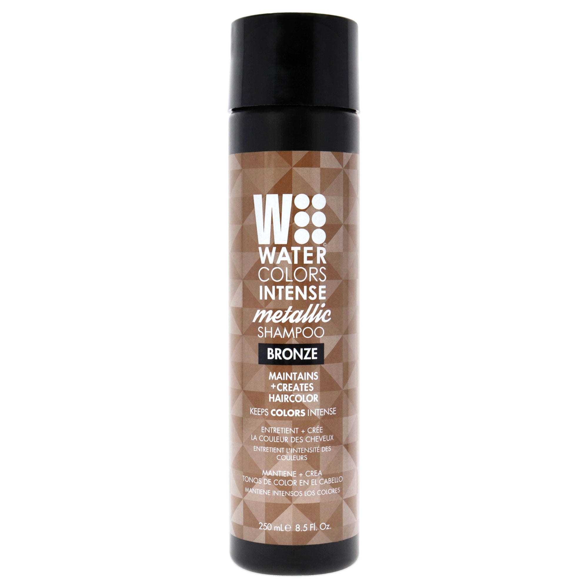 Watercolors Intense Metallic Shampoo - Bronze by Tressa for Unisex - 8
