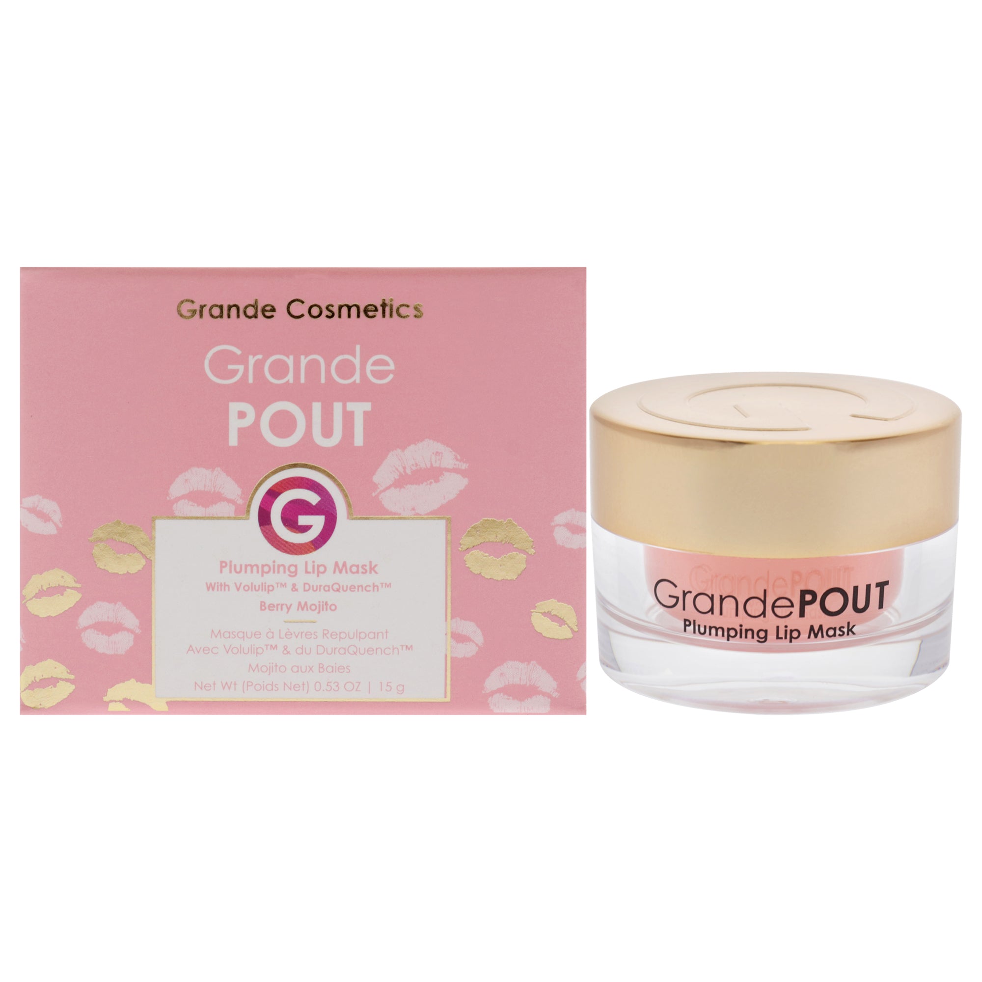 Grande Pout Plumping Lip Mask - Berry Mojito by Grande Cosmetics for ...