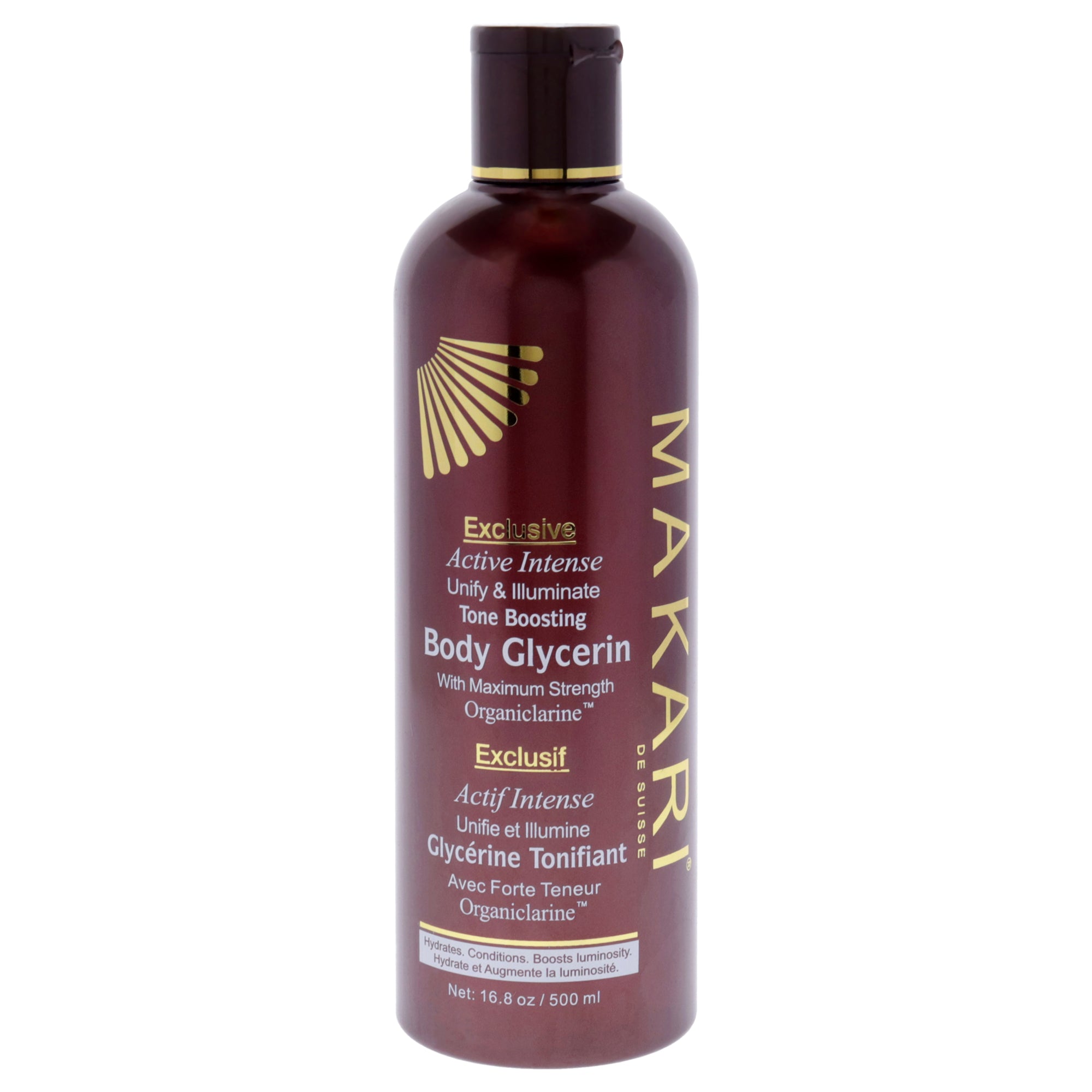Exclusive Tone Boosting Body Glycerin by Makari for Women - 16.8 oz To