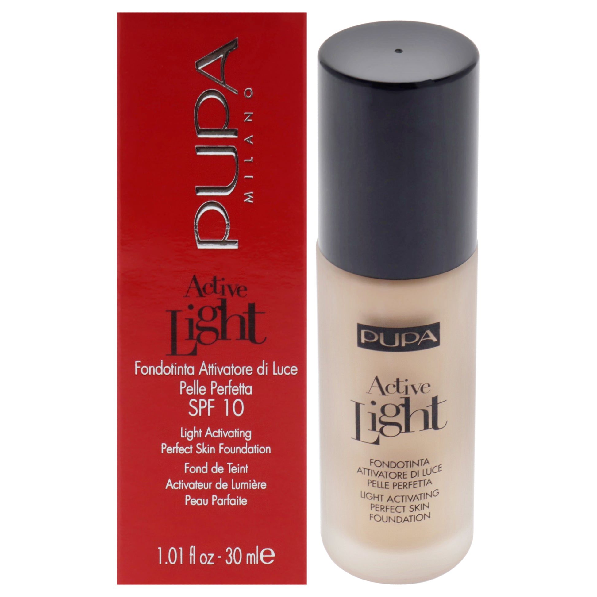 Active Light Perfect Skin Foundation SPF 10 - 003 Dark Ivory by Pupa M