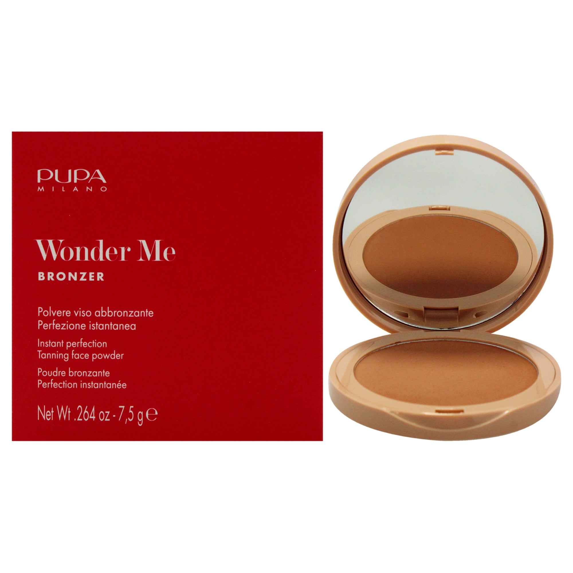 Wonder Me Bronzer - 004 Dark Warm by Pupa Milano for Women - 0.264 oz